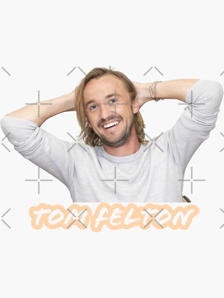 "Tom felton" Sticker for Sale by Mariocii | Redbubble