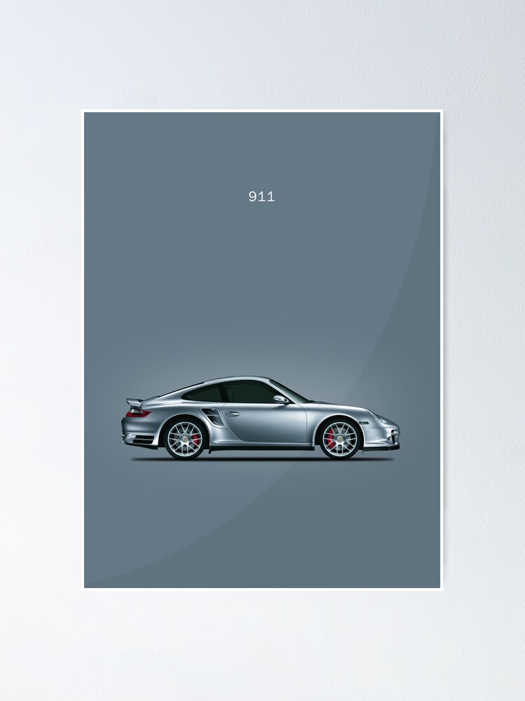 "The 911 Turbo" Poster for Sale by rogue-design | Redbubble