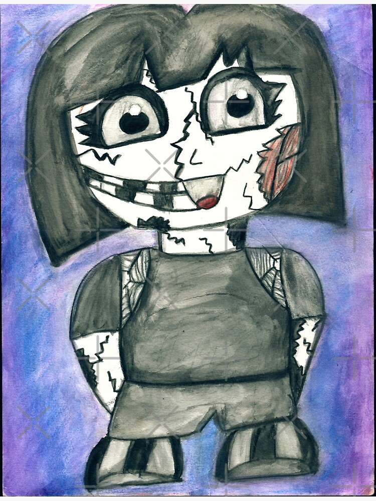 Zombie Goth Dora The Explorer Poster By Rainswonderland Redbubble