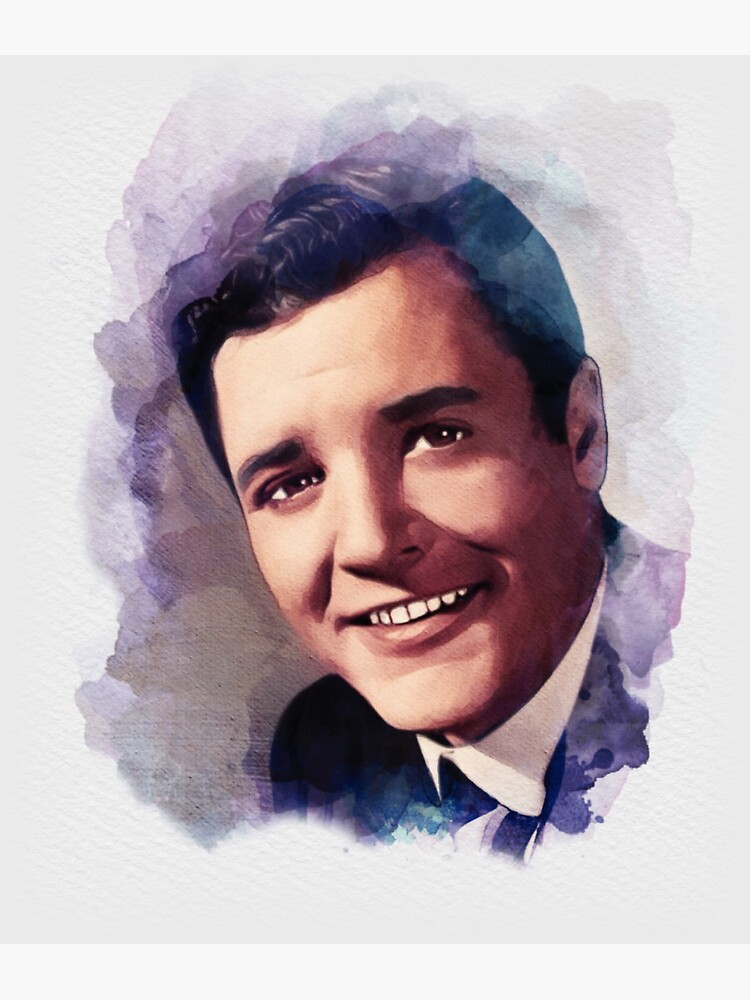"Richard Long, Vintage Actor" Sticker for Sale by Hollywoodize | Redbubble