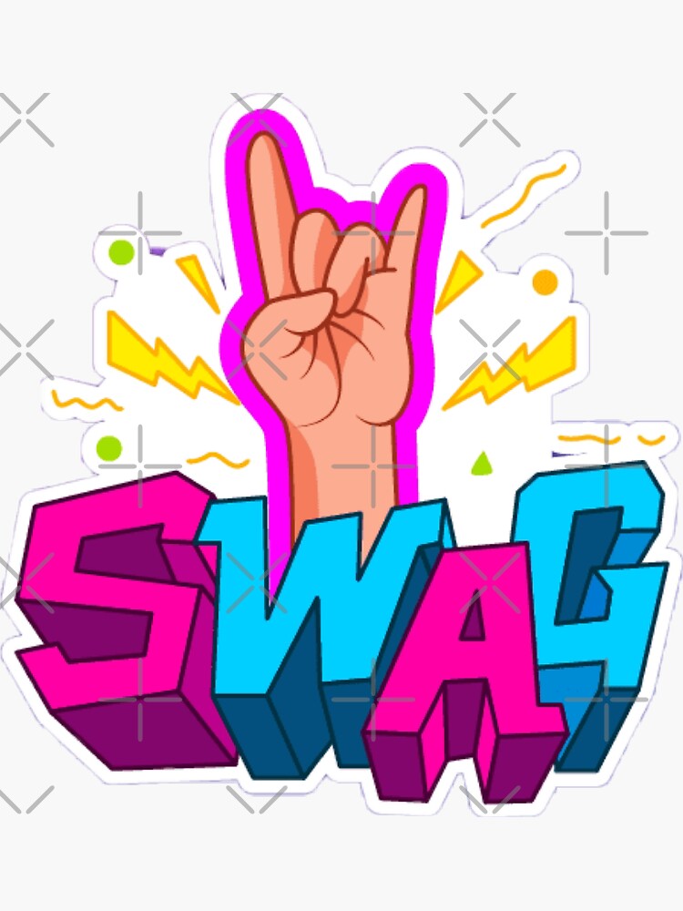 "swag " Sticker for Sale by Disuz | Redbubble