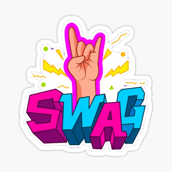 "swag " Sticker for Sale by Disuz | Redbubble