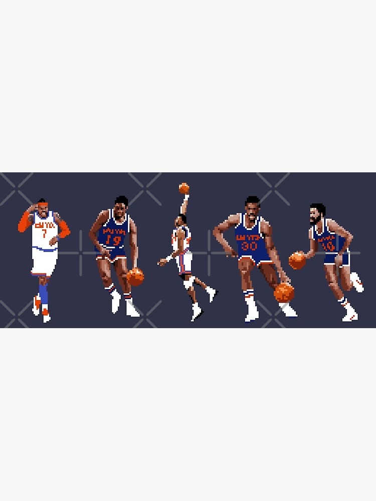 Póster «Taza New York All-Time Legends (Patrick Ewing, Walt Frazier, Willis Reed, Bernard King ...