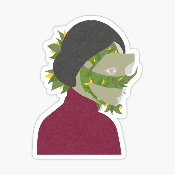 "One Eyed Girl" Sticker for Sale by BouwHouse | Redbubble