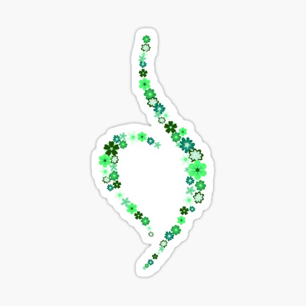 "Flower eating disorder recovery symbol" Sticker for Sale by kjwenzel11 ...