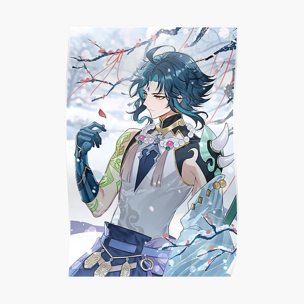 "Genshin Impact Xiao" Poster by Marucchi | Redbubble