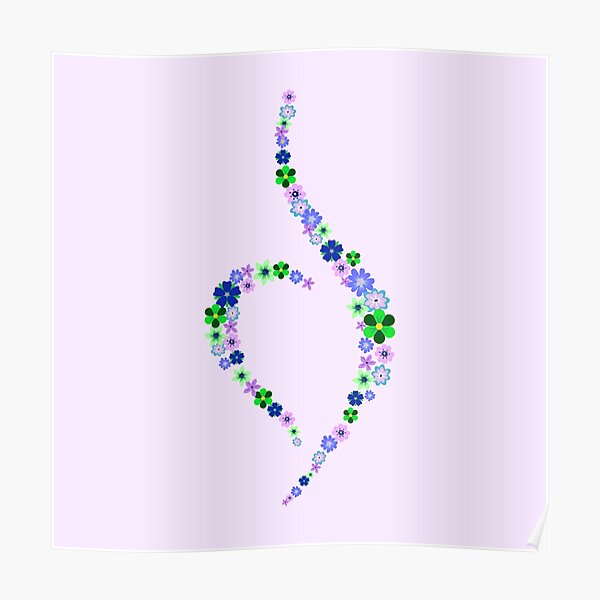 "Flower eating disorder recovery symbol" Poster by kjwenzel11 | Redbubble