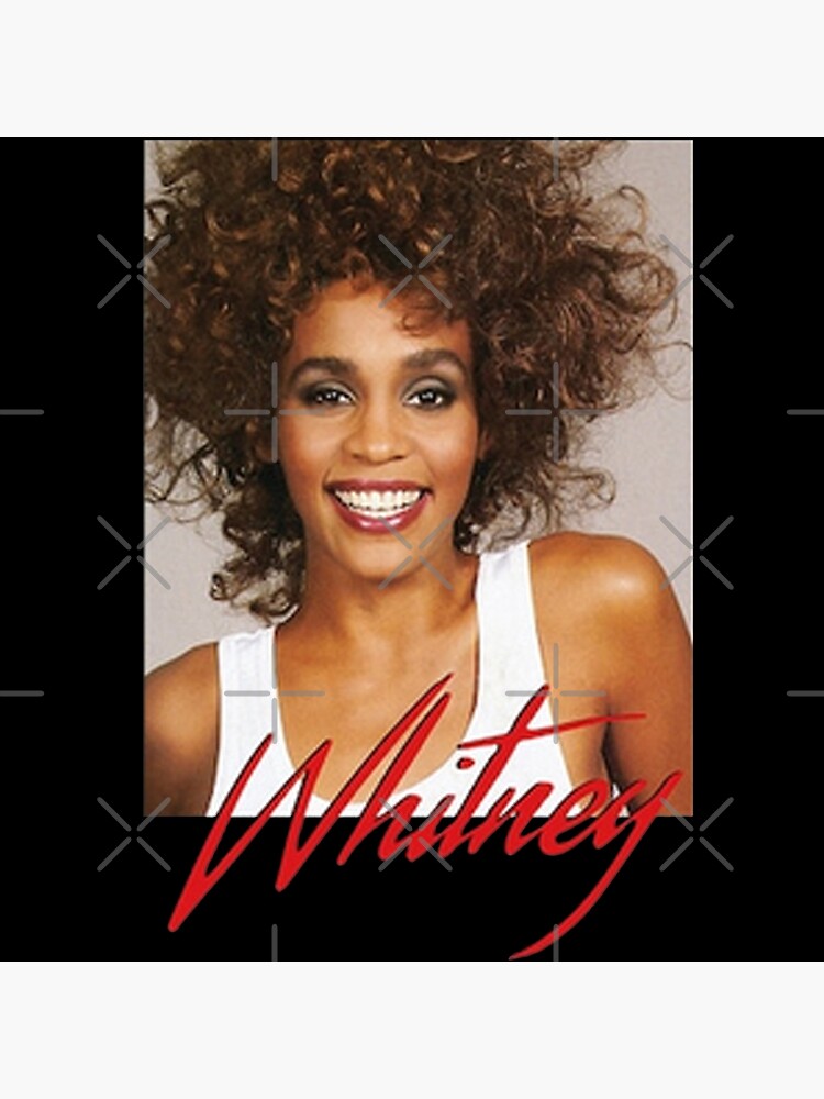 "Whitney Houston Official Smile Vintage" Poster by Bahabol | Redbubble