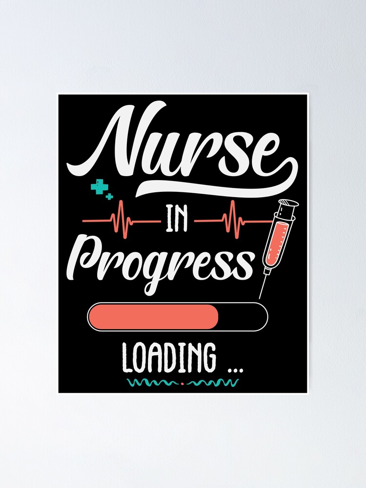 "Nurse In Progress Loading, Nursing school, Best Gift For Nurse Student ...