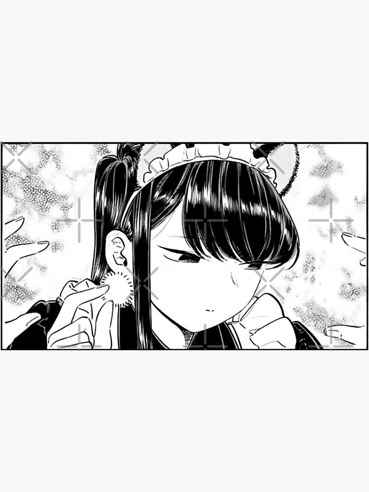 Pegatina «Komi no puede comunicarse - Komi-san wa, Komyushō desu» de ...