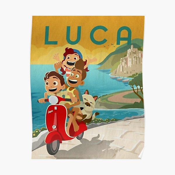 Prints Bruno Inspirational and Motivational Luca Wall Art Print A4 ...