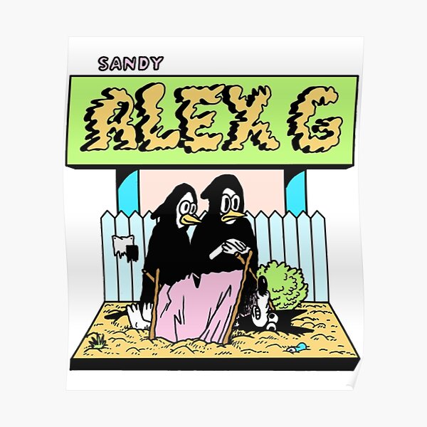 "Alex G" Poster for Sale by AsapapparelGift | Redbubble