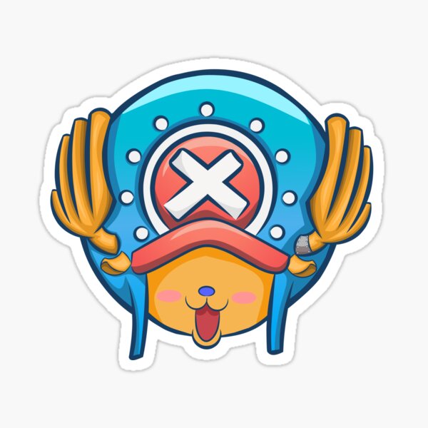 "Tony Chopper head" Sticker for Sale by azatsuki | Redbubble