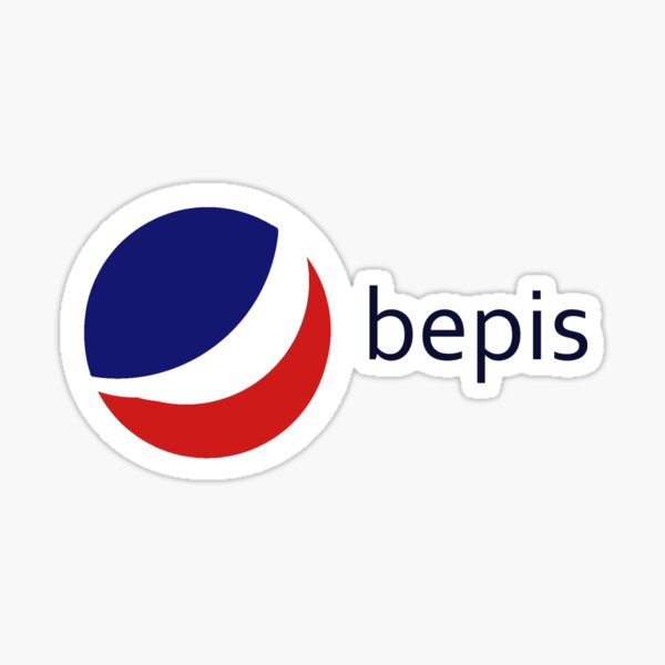 "bepis" Sticker for Sale by Boix | Redbubble