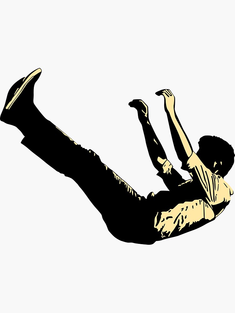 "Falling down" Sticker for Sale by Hưng Nguyễn | Redbubble