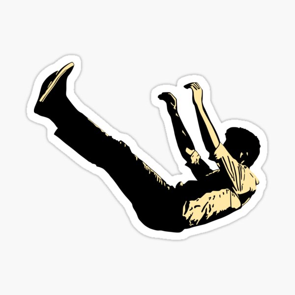 "Falling down" Sticker for Sale by Hưng Nguyễn | Redbubble