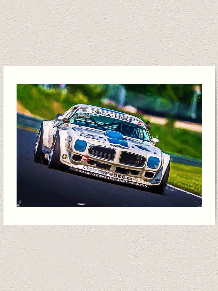 "Copy of Muscles ... Trans Am!" Art Print for Sale by Glineur | Redbubble