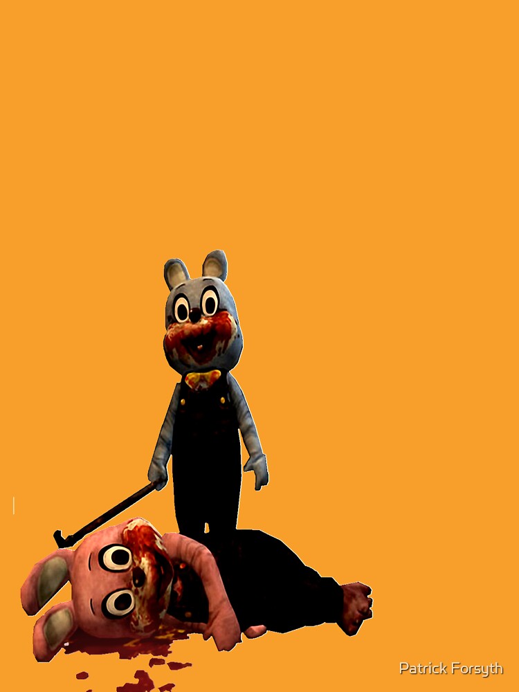 "robbie the rabbit" T-shirt by p00p3 | Redbubble