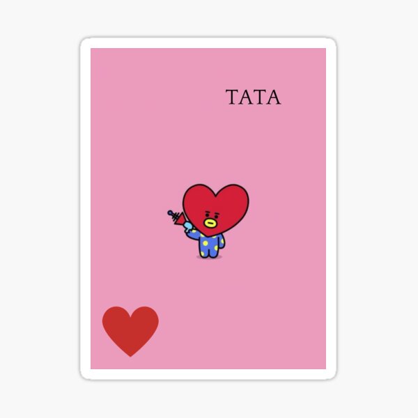 "TATA" Sticker for Sale by houdazzami | Redbubble