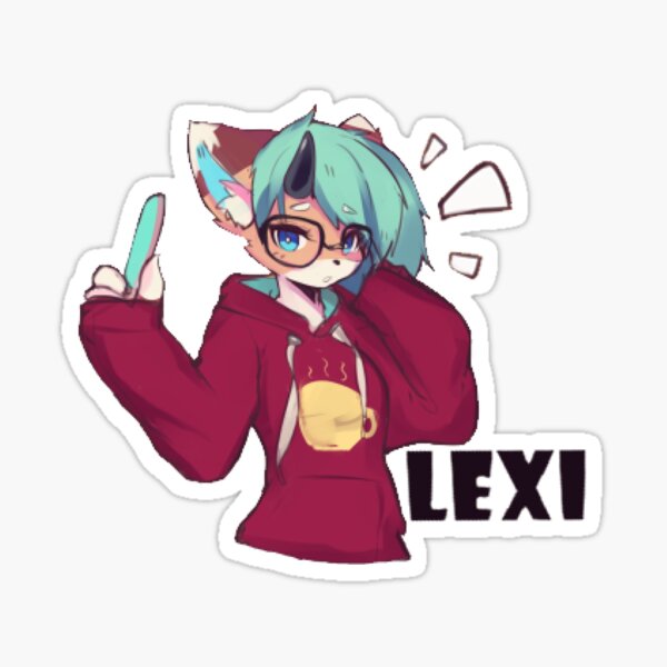 "Lexi Sticker!" Sticker for Sale by Saki4603 | Redbubble