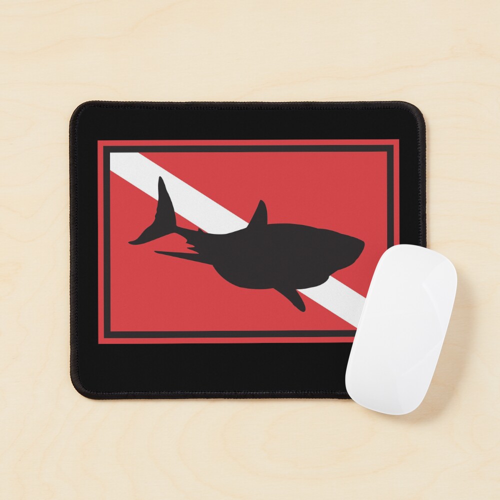 "SCUBA Shark Dive Flag" Sticker for Sale by SportsT-Shirts | Redbubble