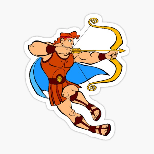 "herc" Sticker for Sale by KnitNknot | Redbubble
