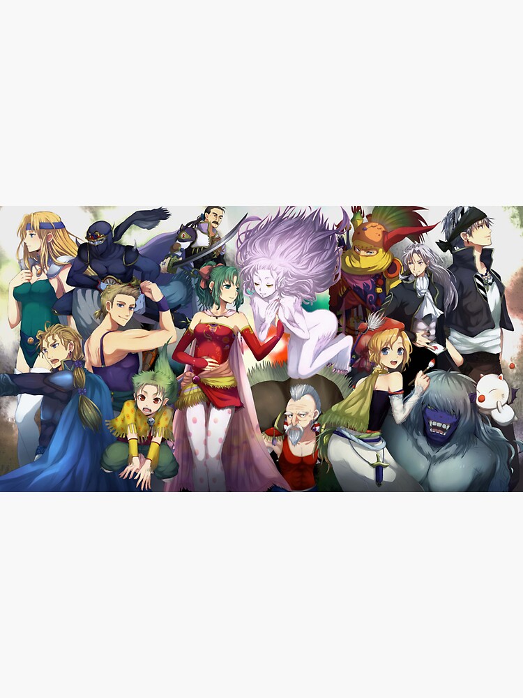 "Hero FF6" Sticker for Sale by FantasyLight | Redbubble