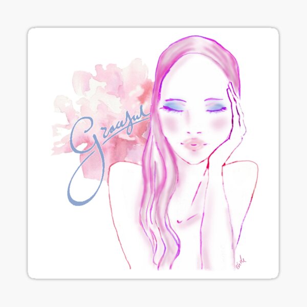 "Flo" Sticker for Sale by eligart | Redbubble