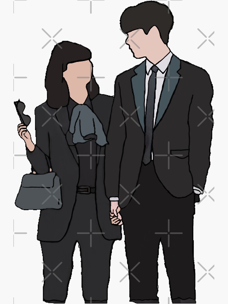 "My Roommate is a Gumiho " Sticker for Sale by DramaManiacs | Redbubble