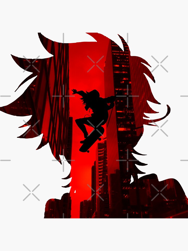 "SK8 The Infinity Reki" Sticker for Sale by GTOLuffy | Redbubble