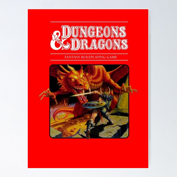 "Dungeons & Dragons classic" Poster for Sale by atteoM | Redbubble