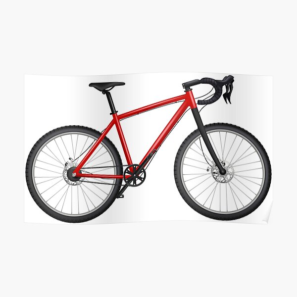 Poster « Logo De Vélo Vélo De Route, Vélo De Course, Vélo De Rue, Vélo ...