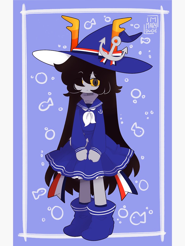 "[OC] Rizzus as Wadanohara from Wadanohara and the Great Blue Sea ...