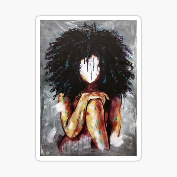 "Naturally I" Sticker for Sale by DaCre8iveOne | Redbubble
