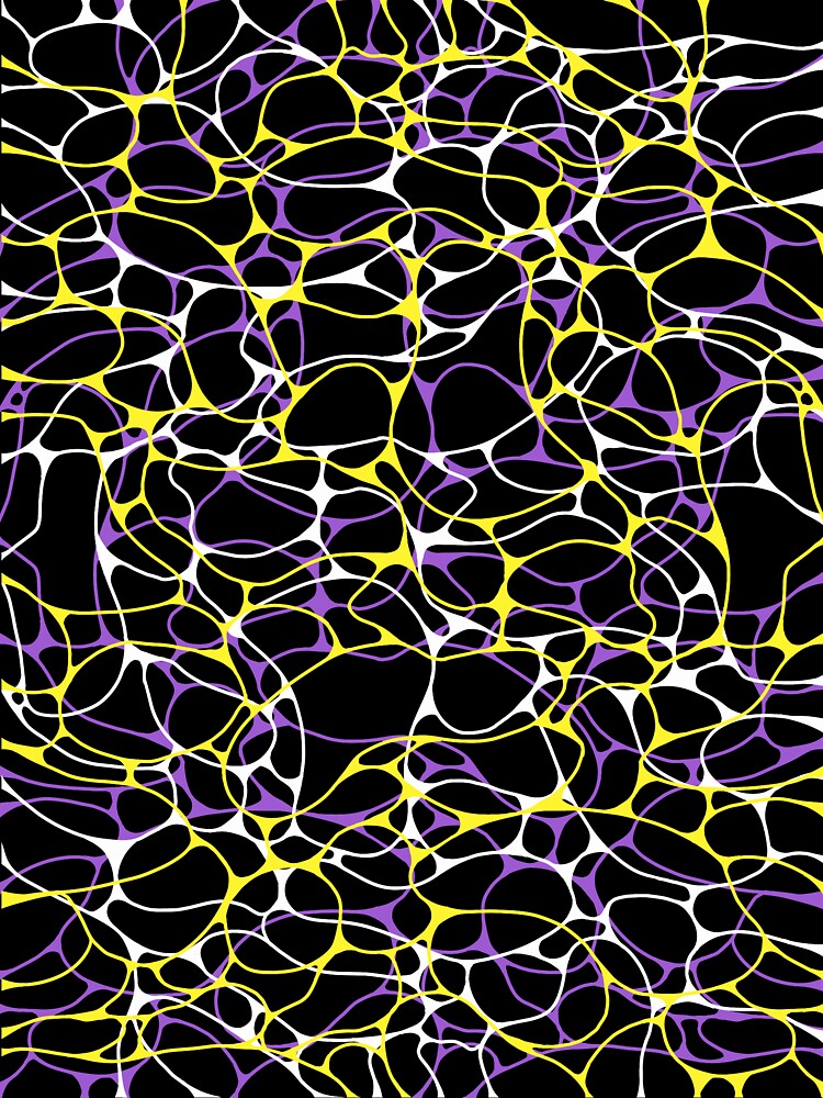 "Subtle abstract non-binary pride flag" Sticker for Sale by ...