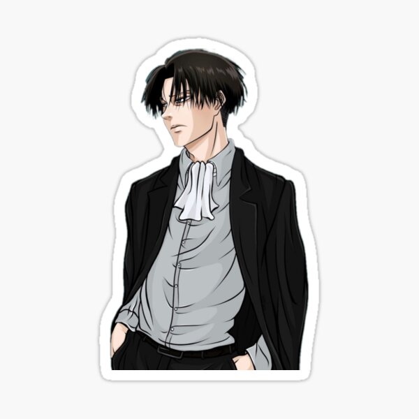 "Levi ackerman gorgeous attack on titan " Sticker for Sale by ...
