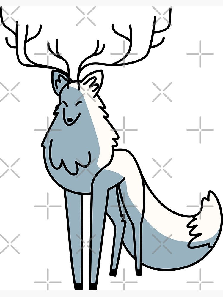 "DeerFox Hilda" Poster for Sale by Migi-Desu | Redbubble