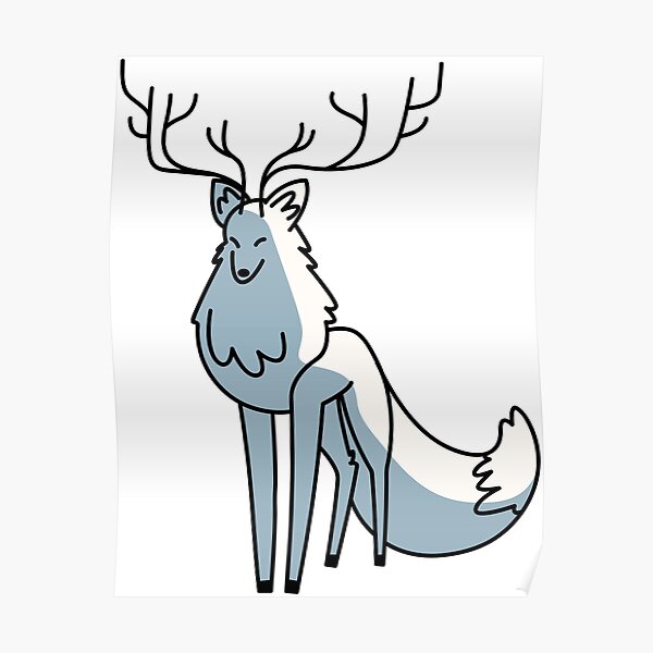 "DeerFox Hilda" Poster for Sale by Migi-Desu | Redbubble