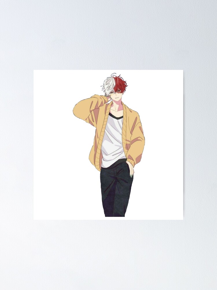 "Todoroki Myheroacademia Modern" Poster for Sale by Chanwooirl | Redbubble