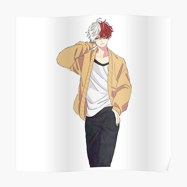 "Todoroki Myheroacademia Modern" Poster for Sale by Chanwooirl | Redbubble