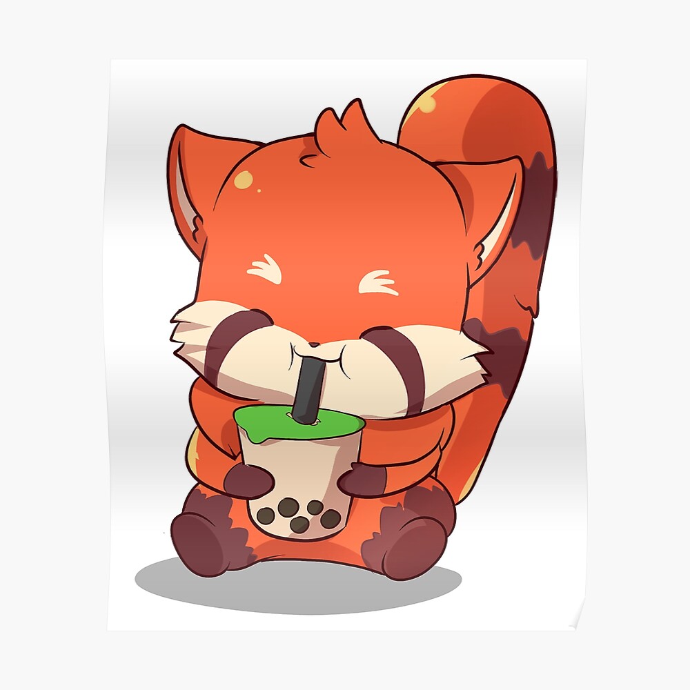 ArtStation Red Panda Bubble Tea, 53% OFF