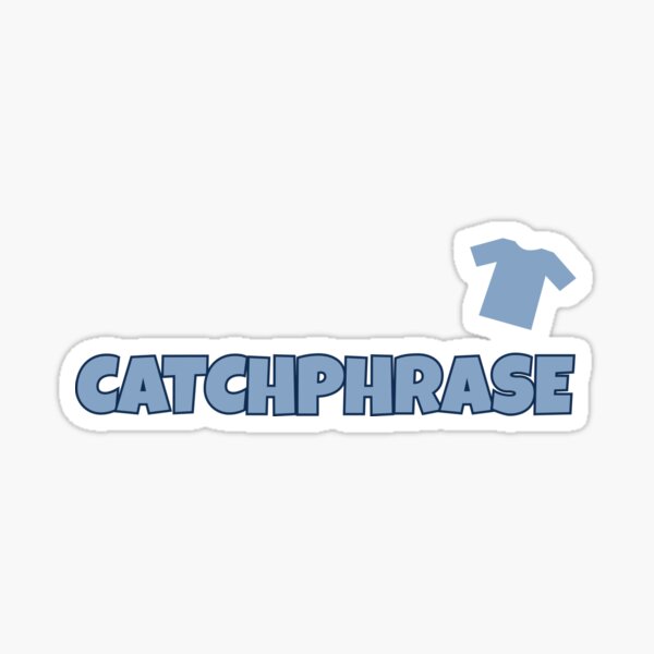 "Catchphrase (Free Guy)" Sticker for Sale by fandomstyles | Redbubble