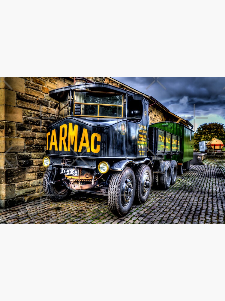 "Sentinel DG8 Steam Lorry" Sticker for Sale by Andrew Pounder | Redbubble