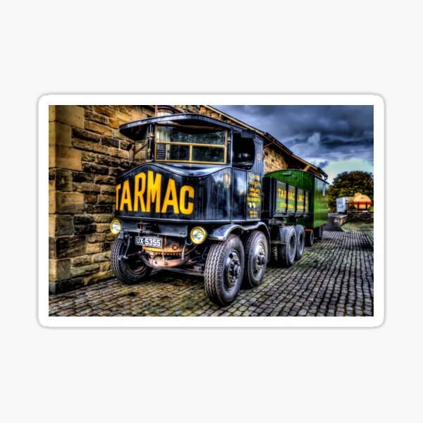 "Sentinel DG8 Steam Lorry" Sticker for Sale by Andrew Pounder | Redbubble