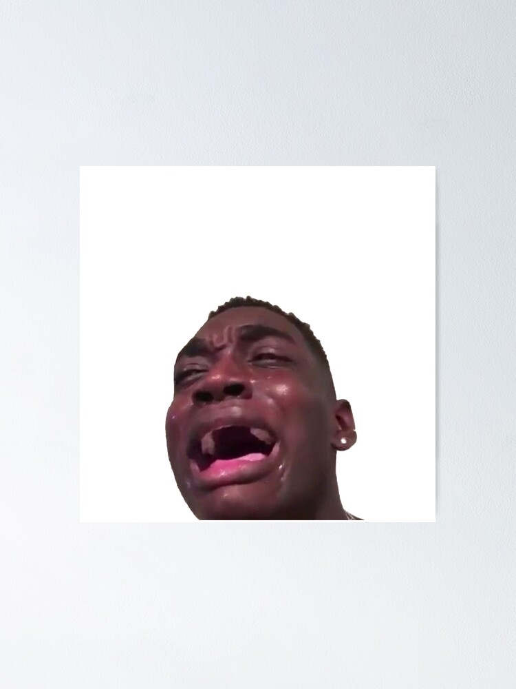 "Crying meme" Poster for Sale by Allholiday | Redbubble