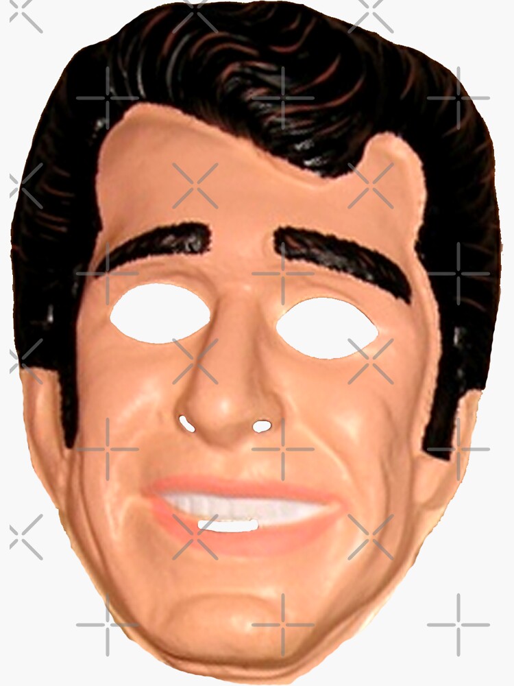 "Classic halloween mask THE FONZ Aaaay!" Sticker for Sale by ...
