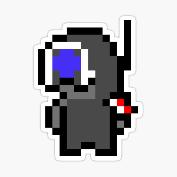 "Mass Effect Pixel Art - Legion" Sticker for Sale by DesignsByToni ...