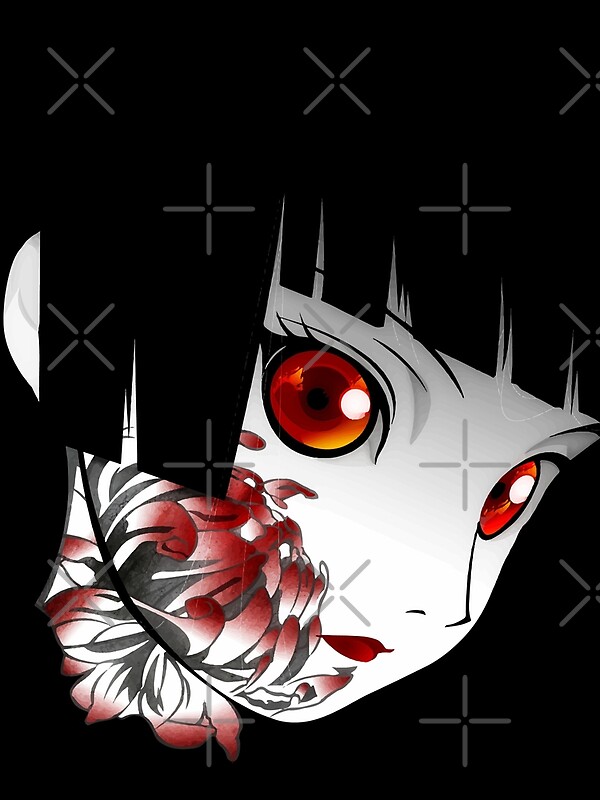 "Hell Girl, Jigoku Shōjo: Girl from Hell - Design 02" by djdna | Redbubble