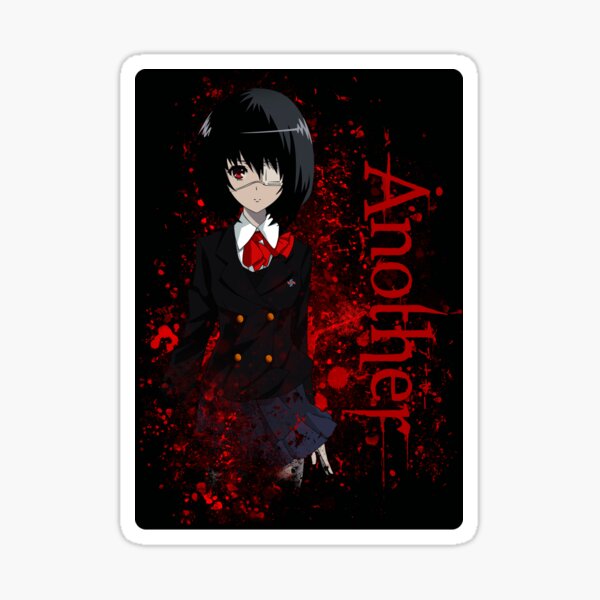"Another - Mei Misaki" Sticker by Animenox | Redbubble