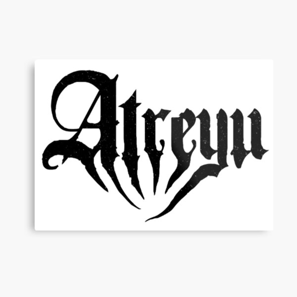 "ATREYU LOGO" Metal Print for Sale by merikribo | Redbubble